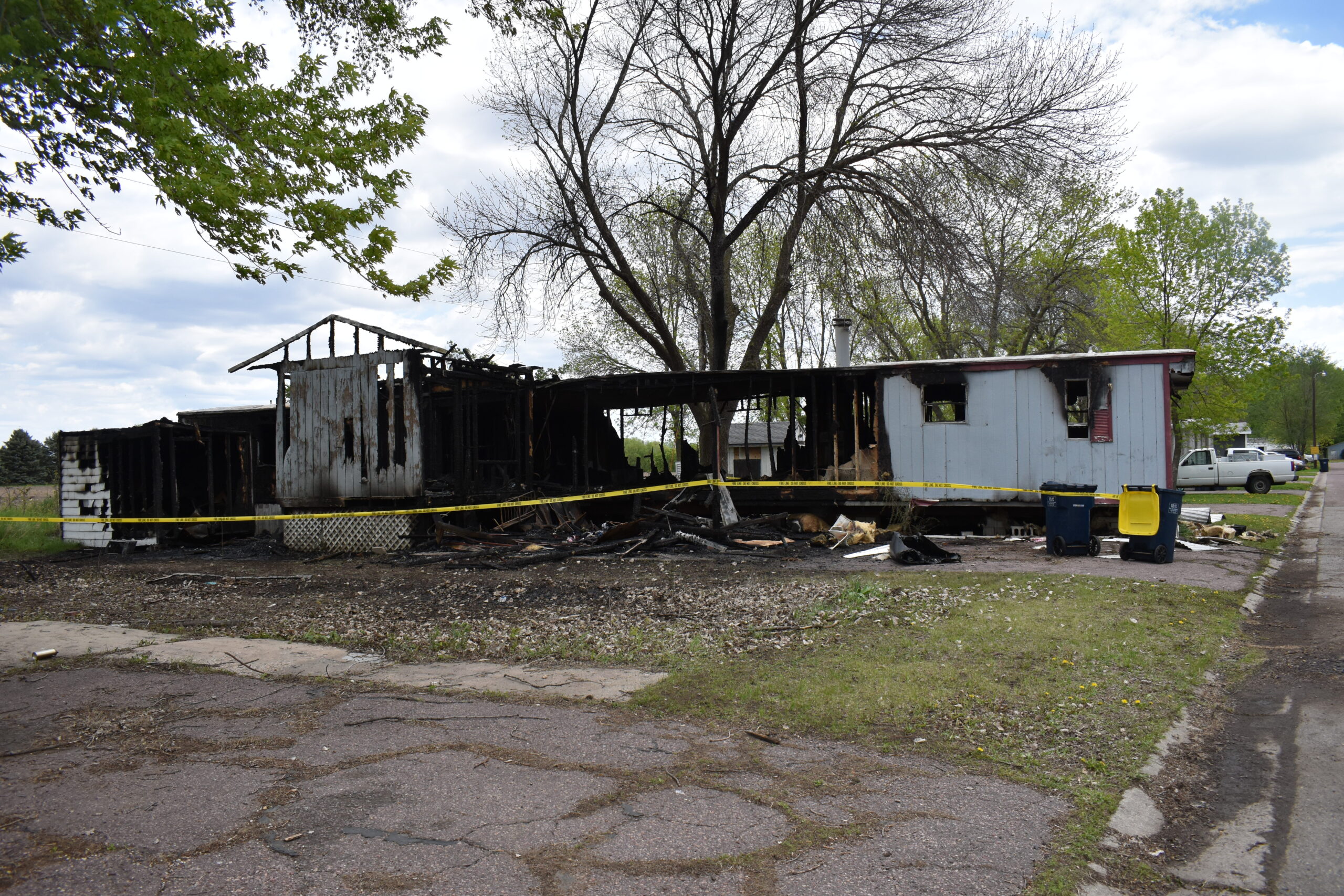 NU firefighters, BCSO respond to trailer house fire | News, Sports ...